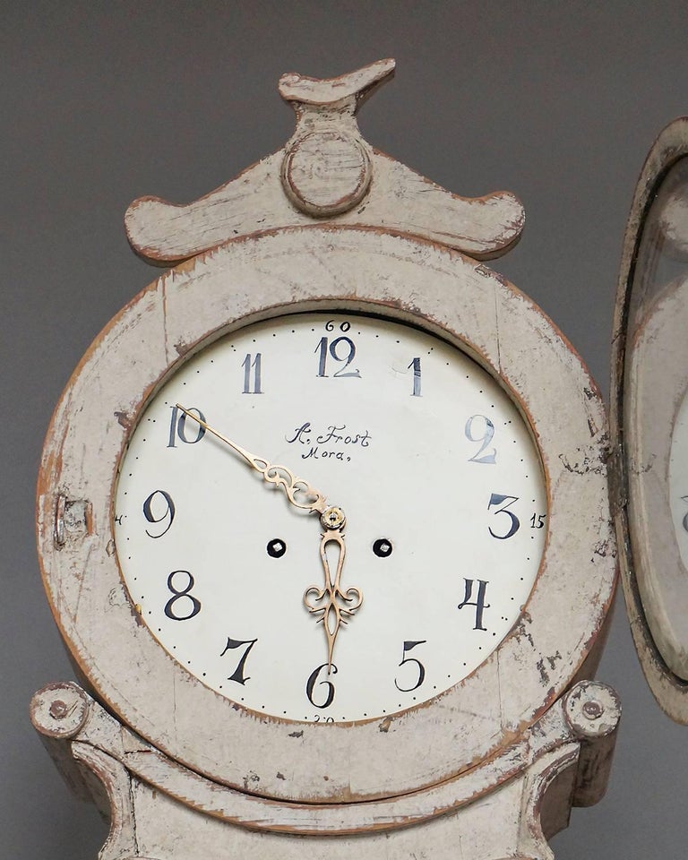 Mora Clock in Fryksdal Case at 1stDibs | mora clock for sale