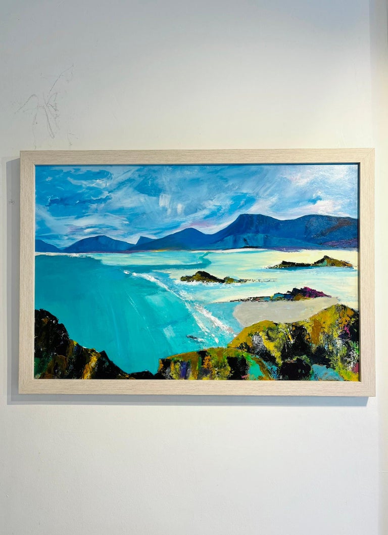 Morag Lloyds - Big Sea Harris - figurative modern seascape study ...