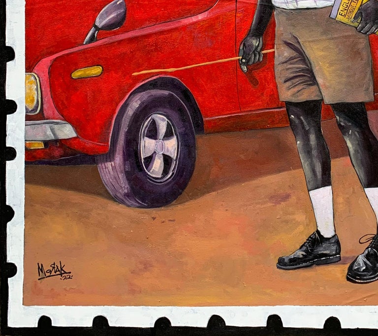 Morakinyo Femi - The Village Headmaster For Sale at 1stDibs