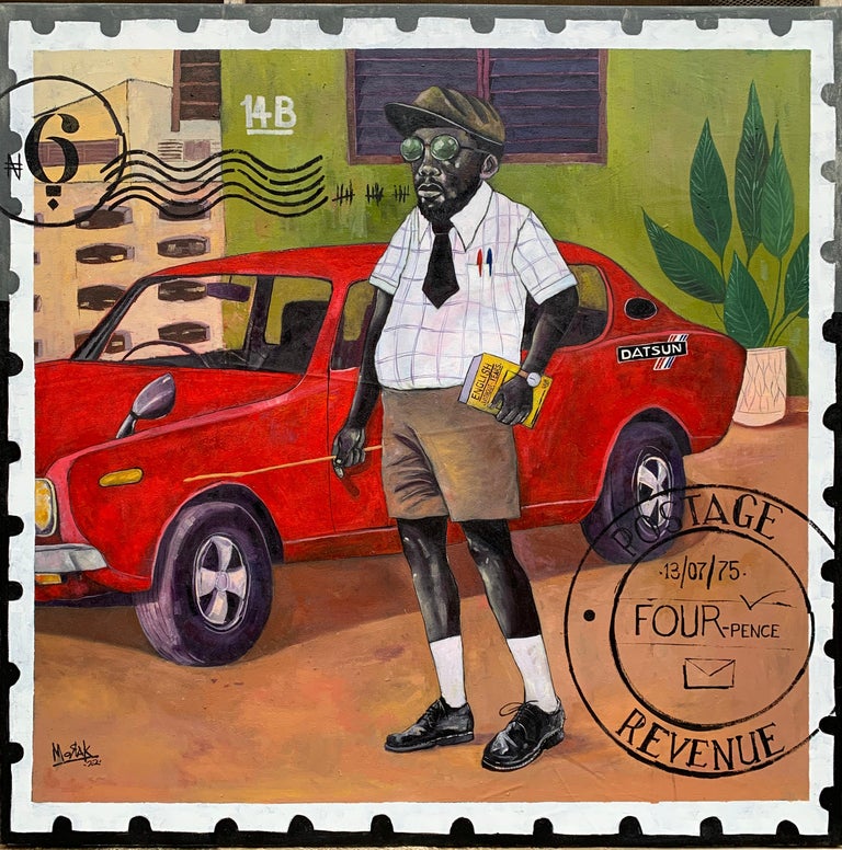 Morakinyo Femi - The Village Headmaster For Sale at 1stDibs