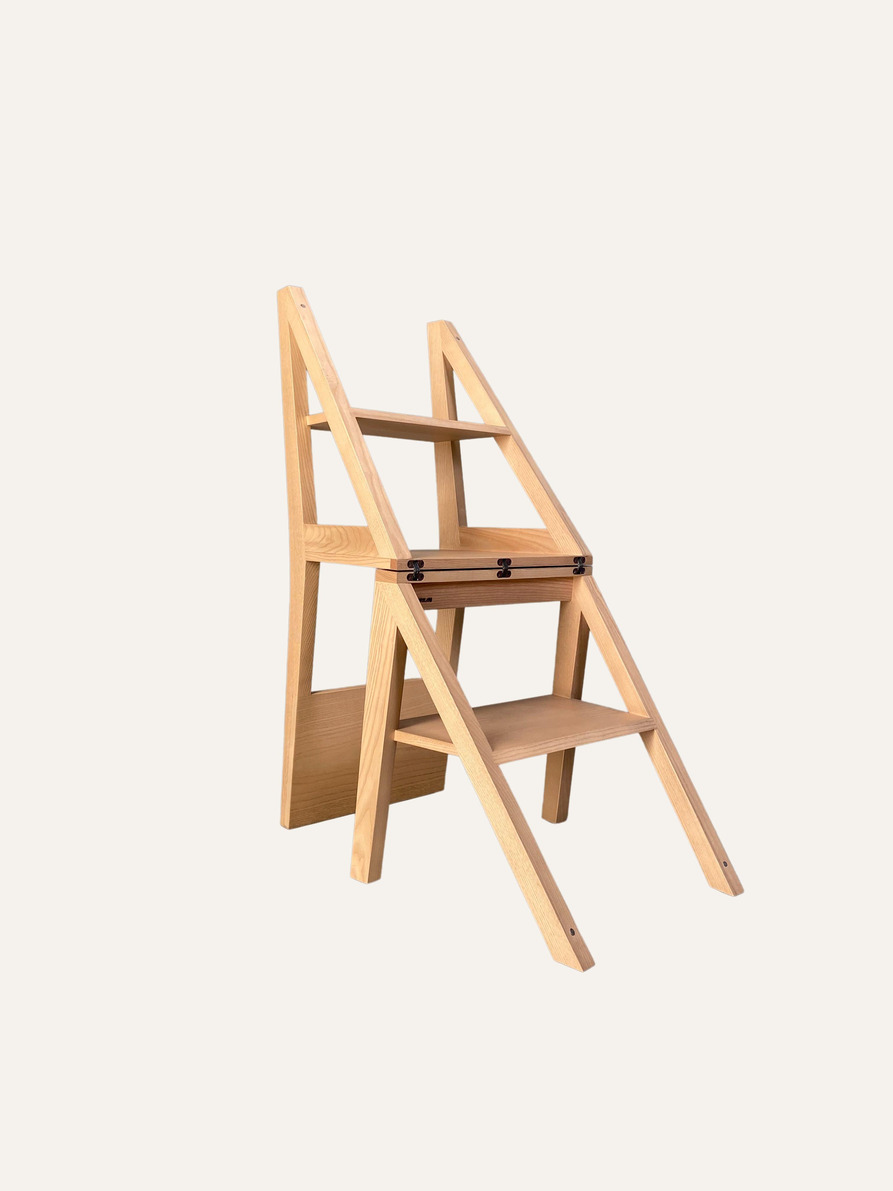 Morelato Scala, Wooden Chair Convertible in Staircase For Sale at ...