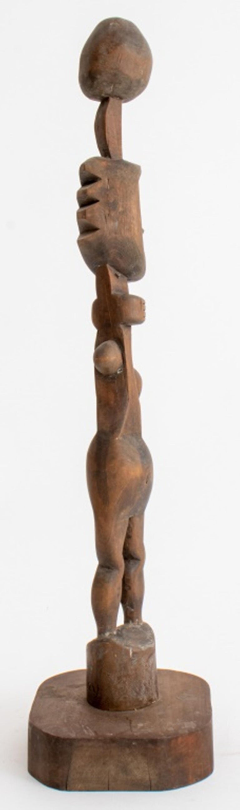 Morgan Bulkeley Modern Abstract Wood Sculpture For Sale at 1stDibs