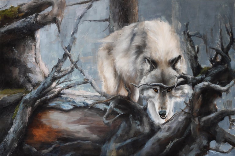 Morgan Cameron - "Shade and Shadow", Oil painting For Sale at 1stDibs