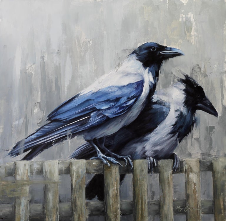 Morgan Cameron - "The Ones We Come to Know," Oil painting at 1stDibs