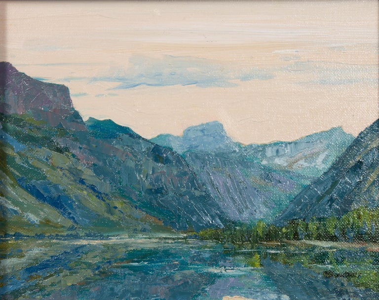 Morgan Cawdrey - Lake McDonald Glacier Park Plein Air Morgan Cawdrey ...