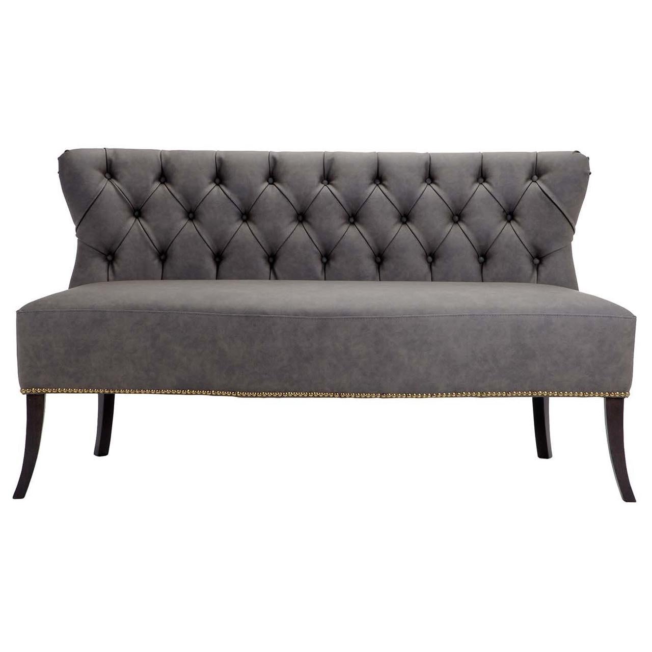 070 Gray Sofa For Sale at 1stDibs