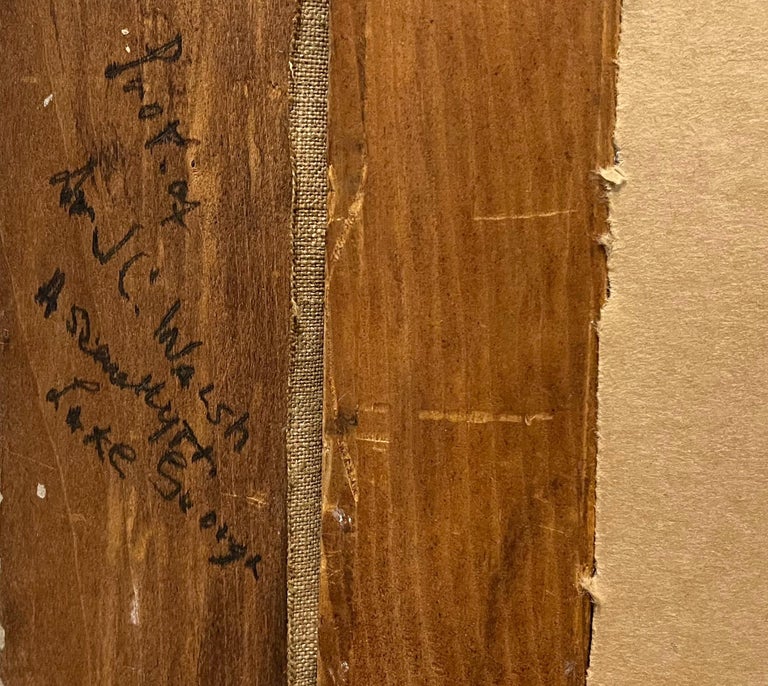 "Morning Chat," Moody, Atmospheric Painting by Daniel Koerner, WPA ...