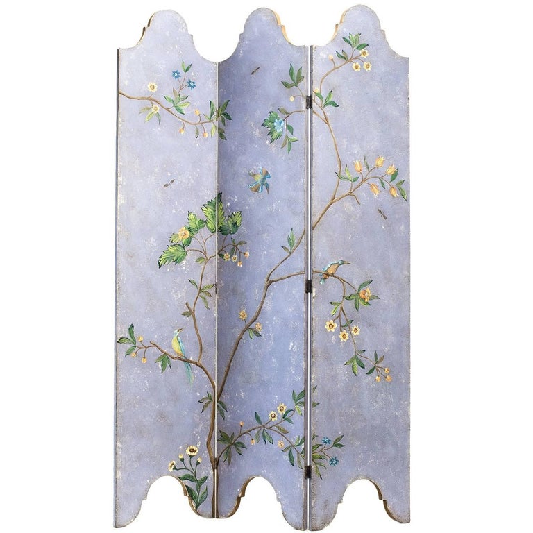 Moro Gold and Gray Screen For Sale at 1stdibs