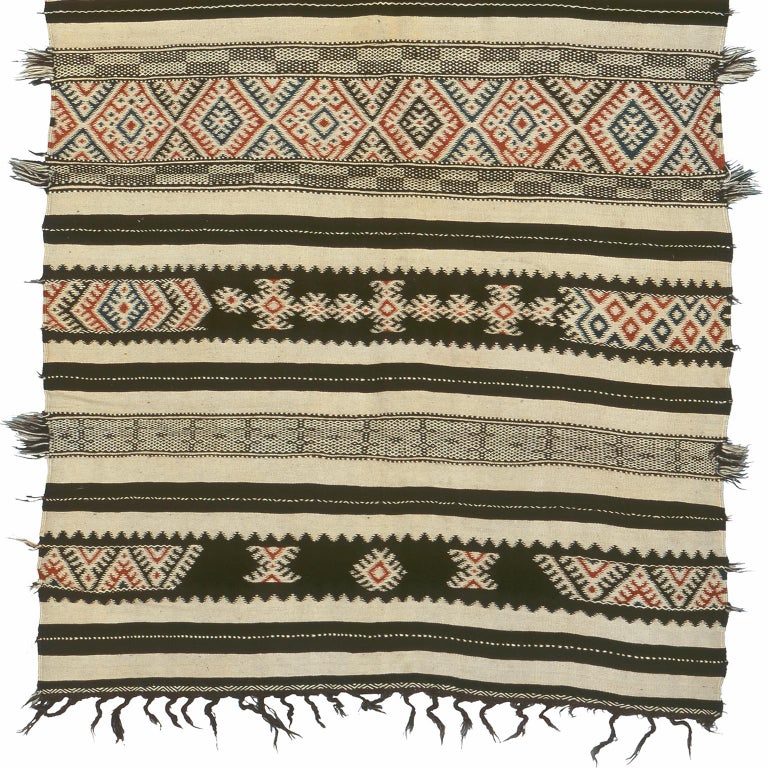 Moroccan Berber Handwoven Carpet For Sale at 1stDibs