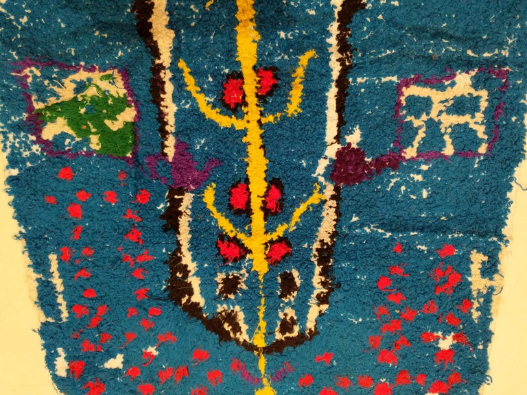 Moroccan Berber Miniature Prayer Rug For Sale at 1stDibs