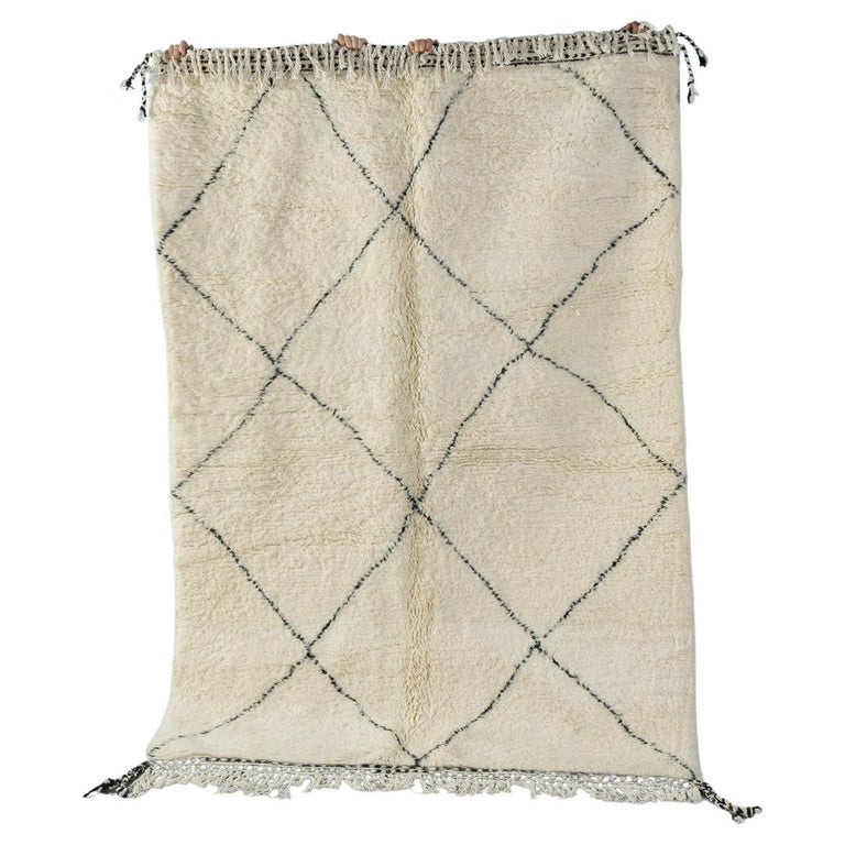 Moroccan Berber Rug 100% wool Handmade For Sale at 1stDibs