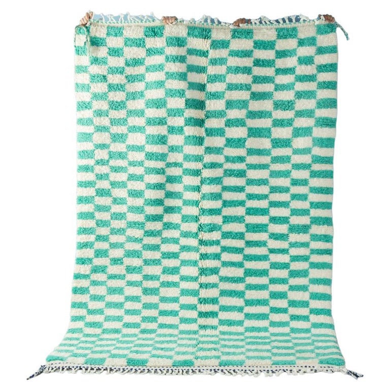 Moroccan Berber Rug 100% Wool Handwoven For Sale at 1stDibs