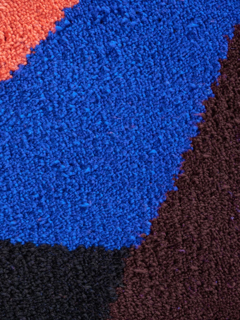 Moroccan Hand Knotted Wool Rug by Maria Jeglinska For Sale at 1stDibs