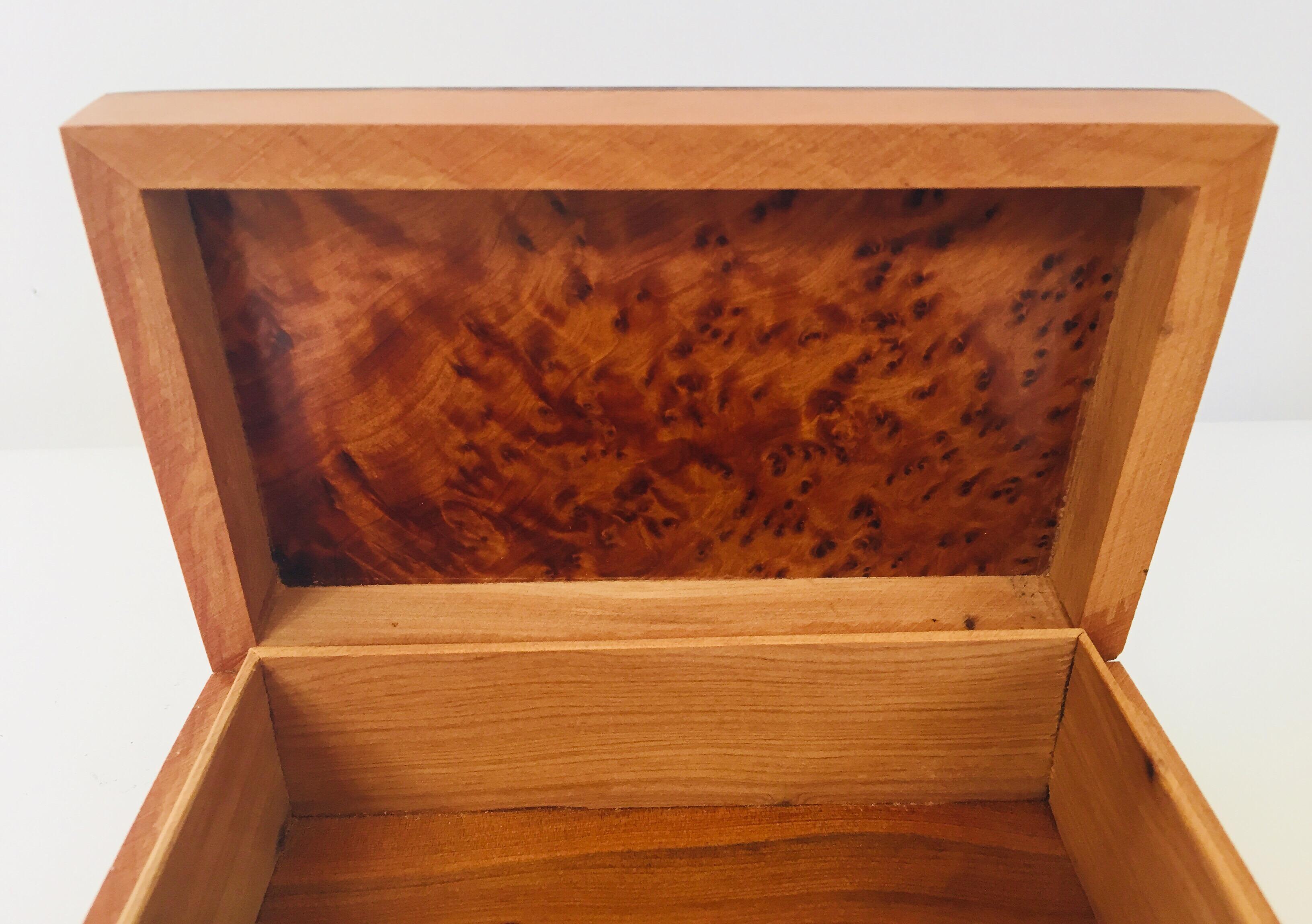 Moroccan Handcrafted Thuya Wood Box at 1stDibs | moroccan thuya wood ...