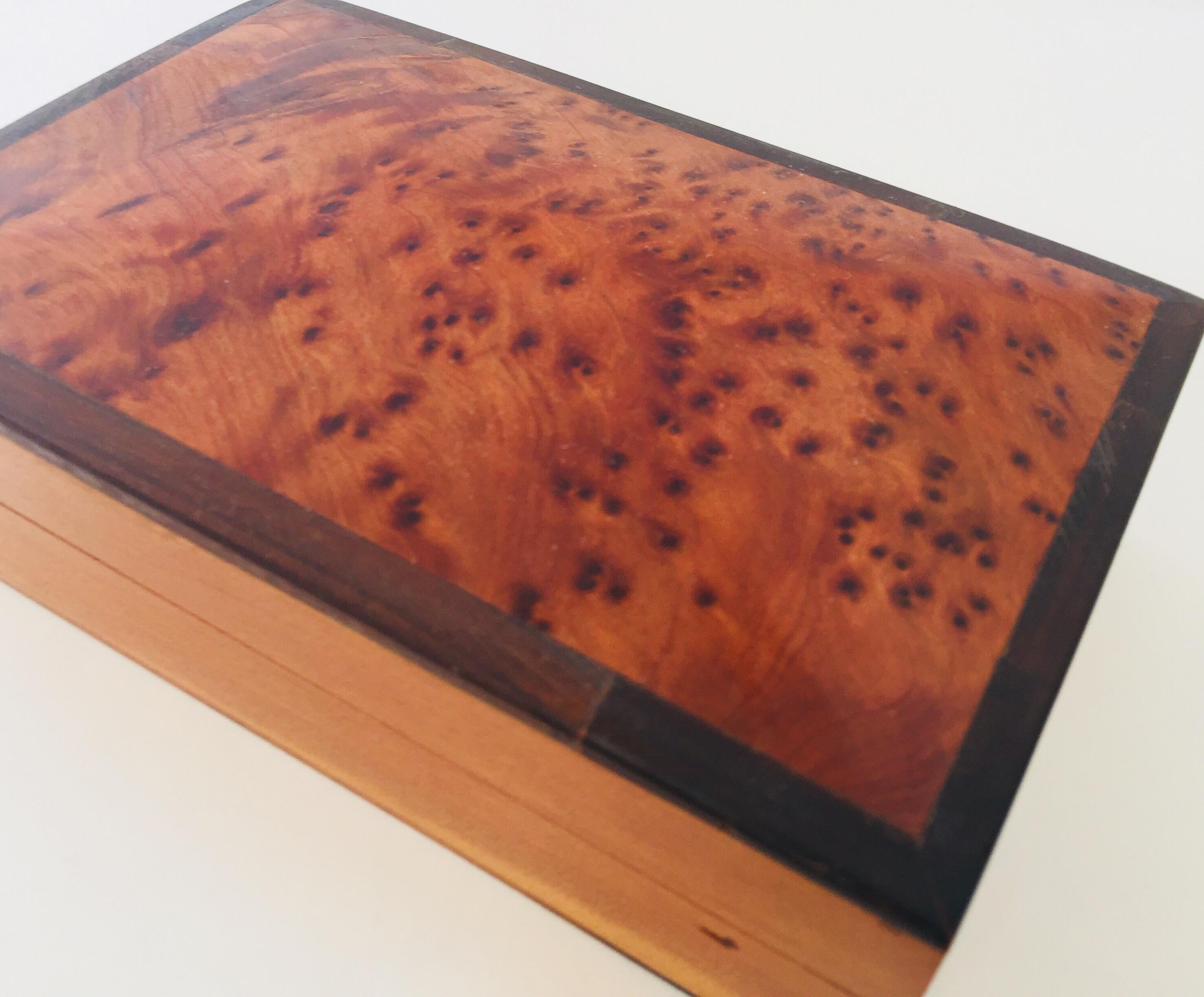 Moroccan Handcrafted Thuya Wood Box at 1stDibs | moroccan thuya wood ...