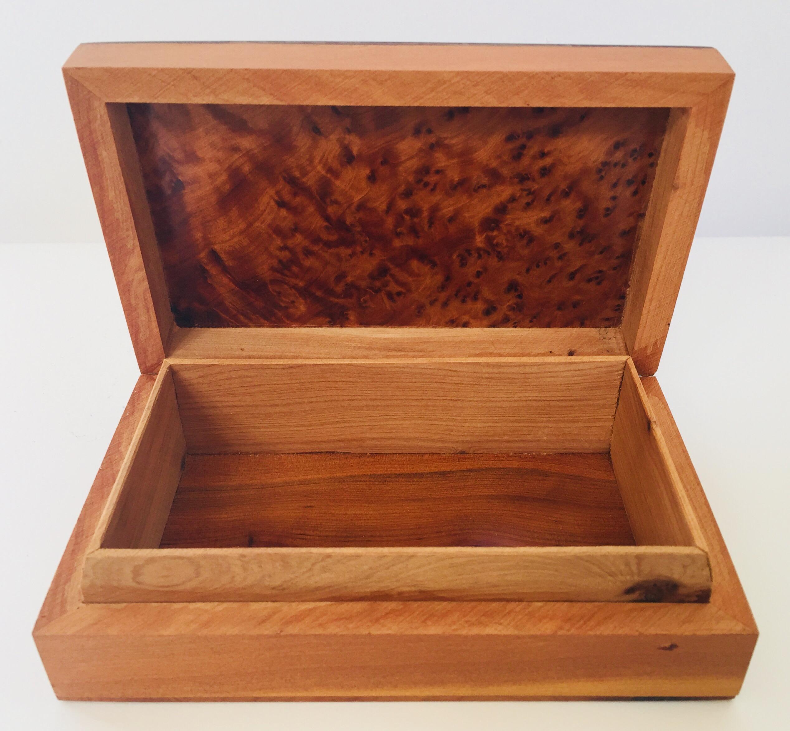 Moroccan Handcrafted Thuya Wood Box at 1stDibs | moroccan thuya wood ...
