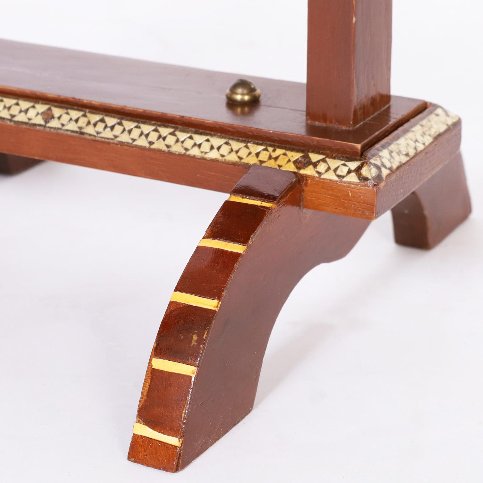 Moroccan Inlaid Stand at 1stDibs