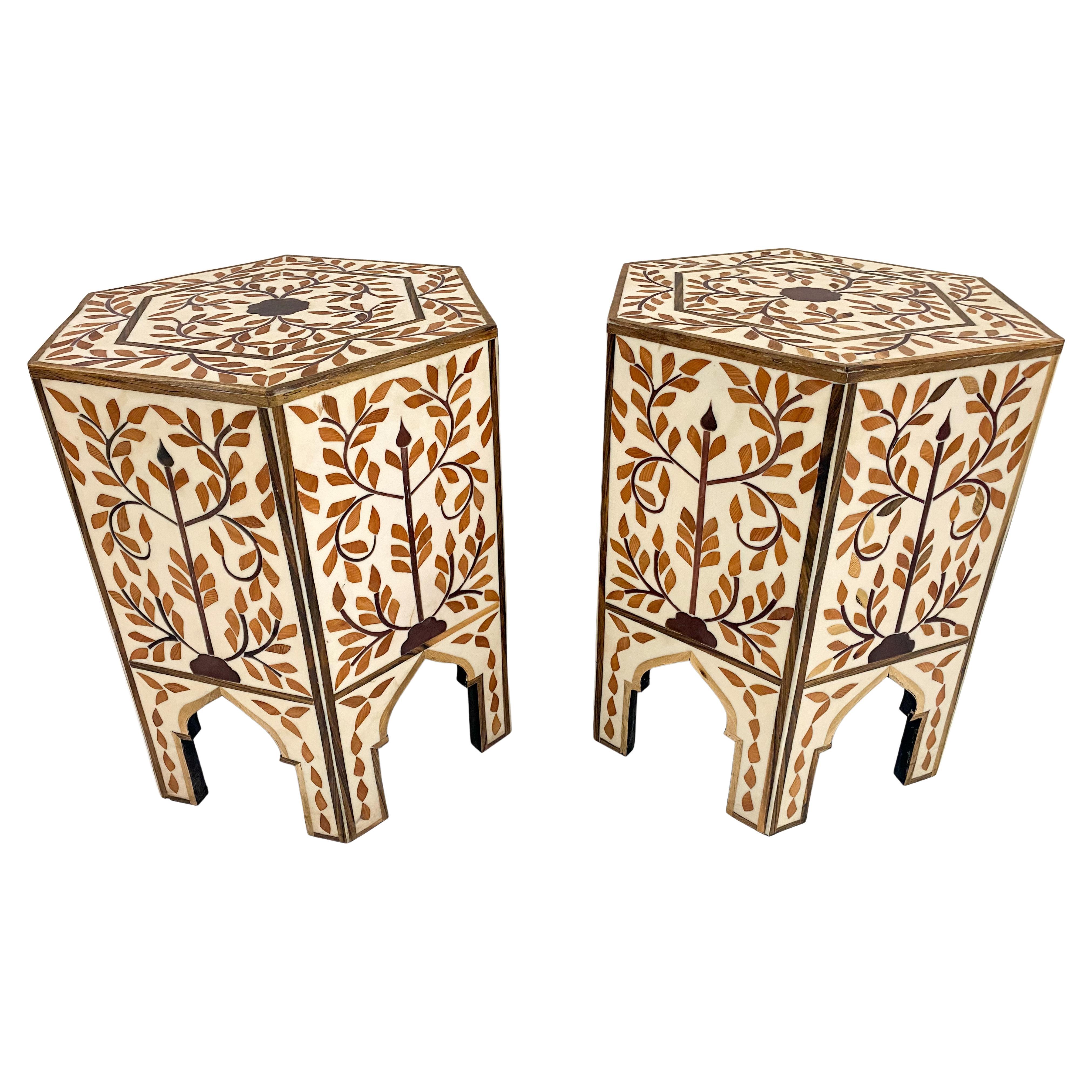 Moroccan Style End Table For Sale at 1stDibs