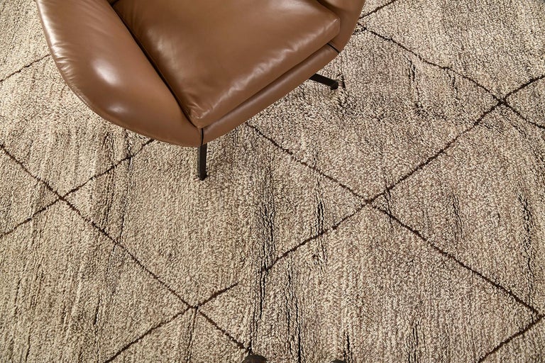 Moroccan Middle Atlas Tribe Berber Rug For Sale at 1stDibs