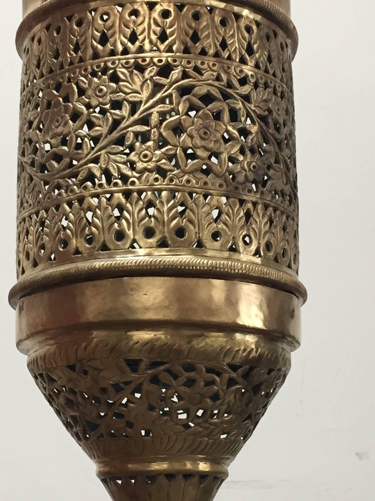 Moroccan Moorish Style Brass Pendant Light Fixture at 1stDibs | moorish ...