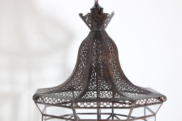 Moroccan Moorish Vintage Hanging Light Fixture For Sale At 1stdibs