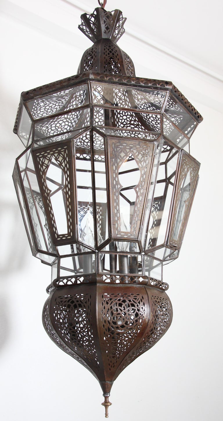 Moroccan Moorish Vintage Hanging Light Fixture For Sale at 1stDibs ...
