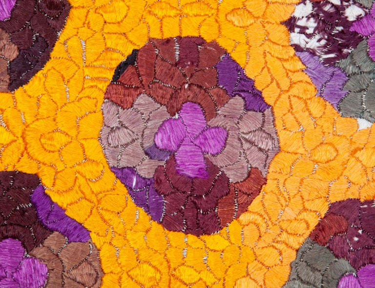 Moroccan Rabat Embroidered Chest Cover, Early 20th Century For Sale at ...