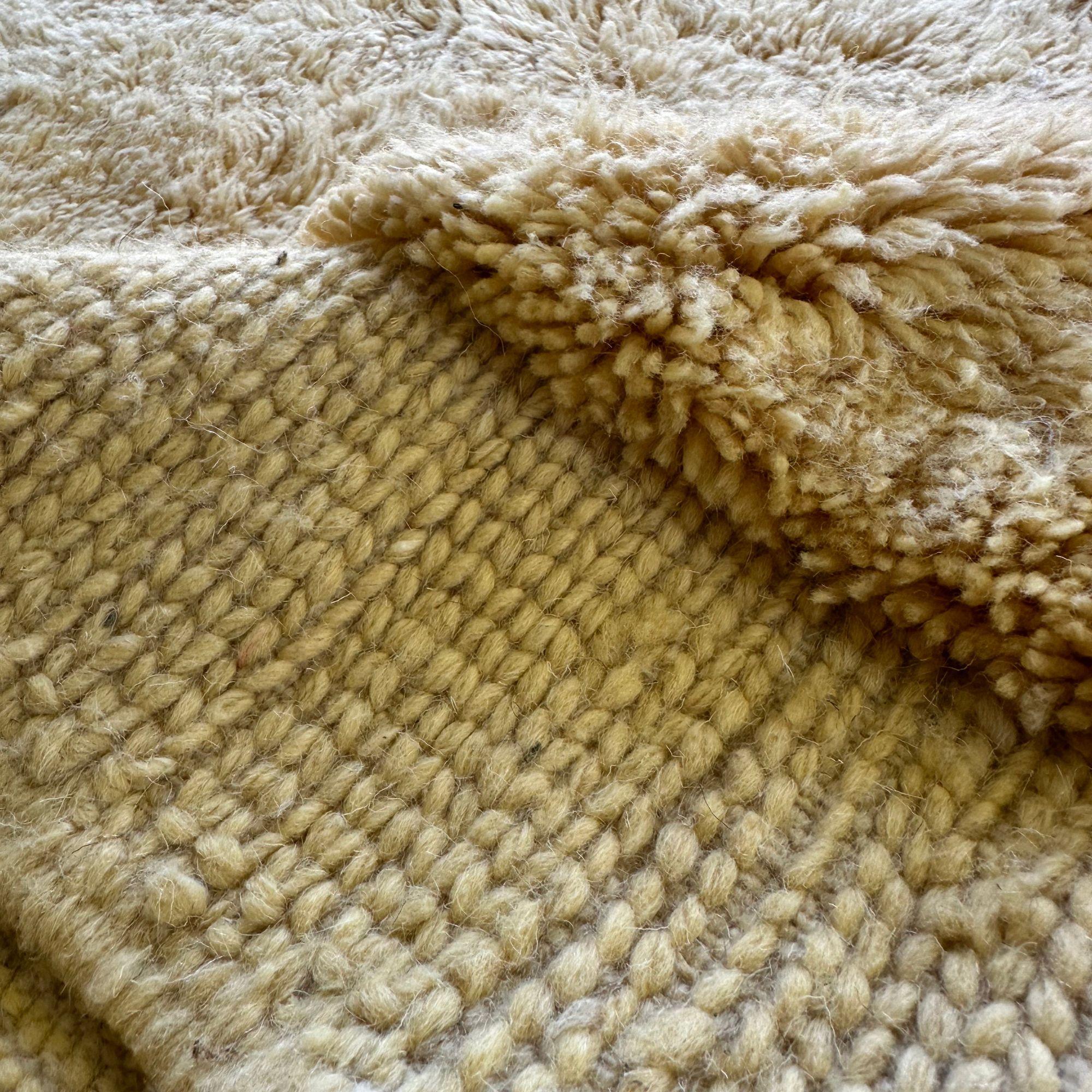 Moroccan Rug Ethereal Elegance, Immaculate Creme, 6x8 FT, In Stock For ...