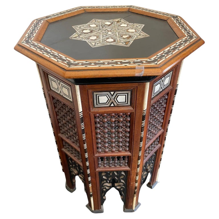 Moroccan Side Table For Sale at 1stDibs