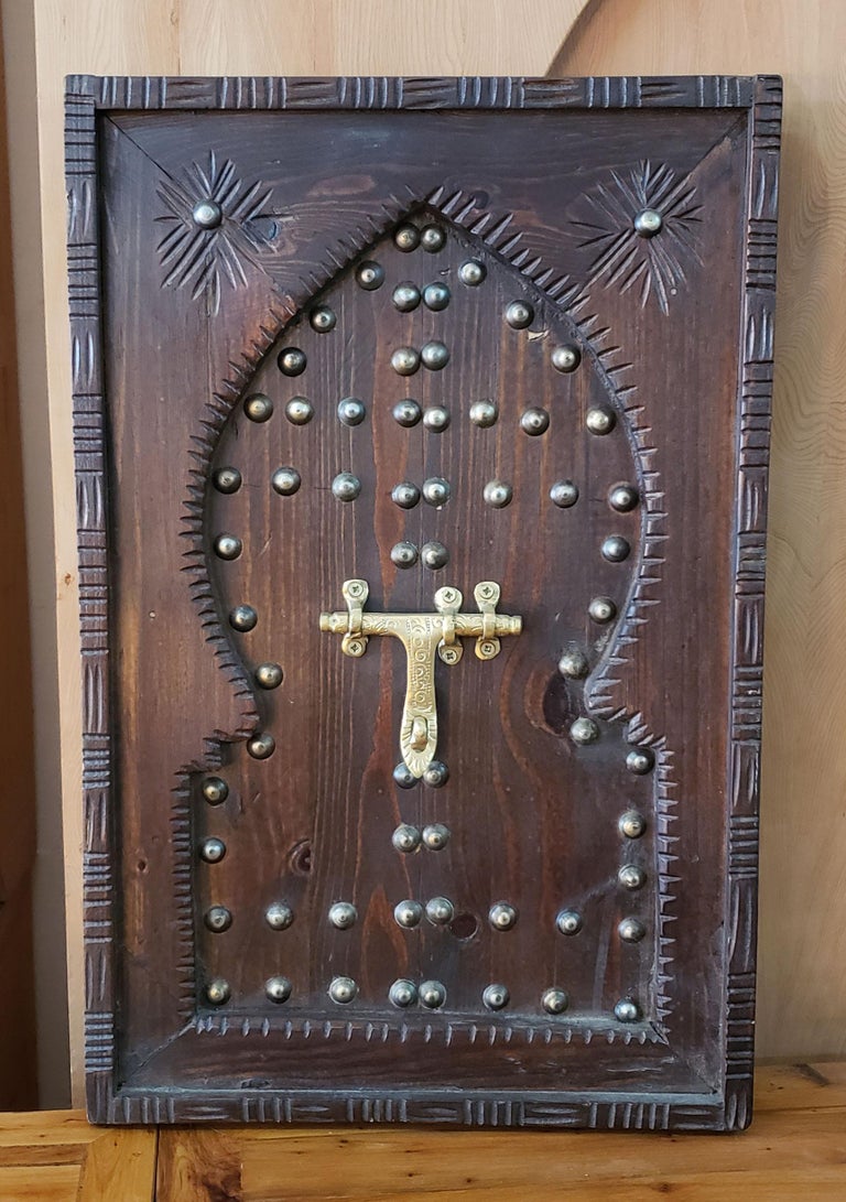 Moroccan Wooden Window Frame, Wall Hanging at 1stDibs