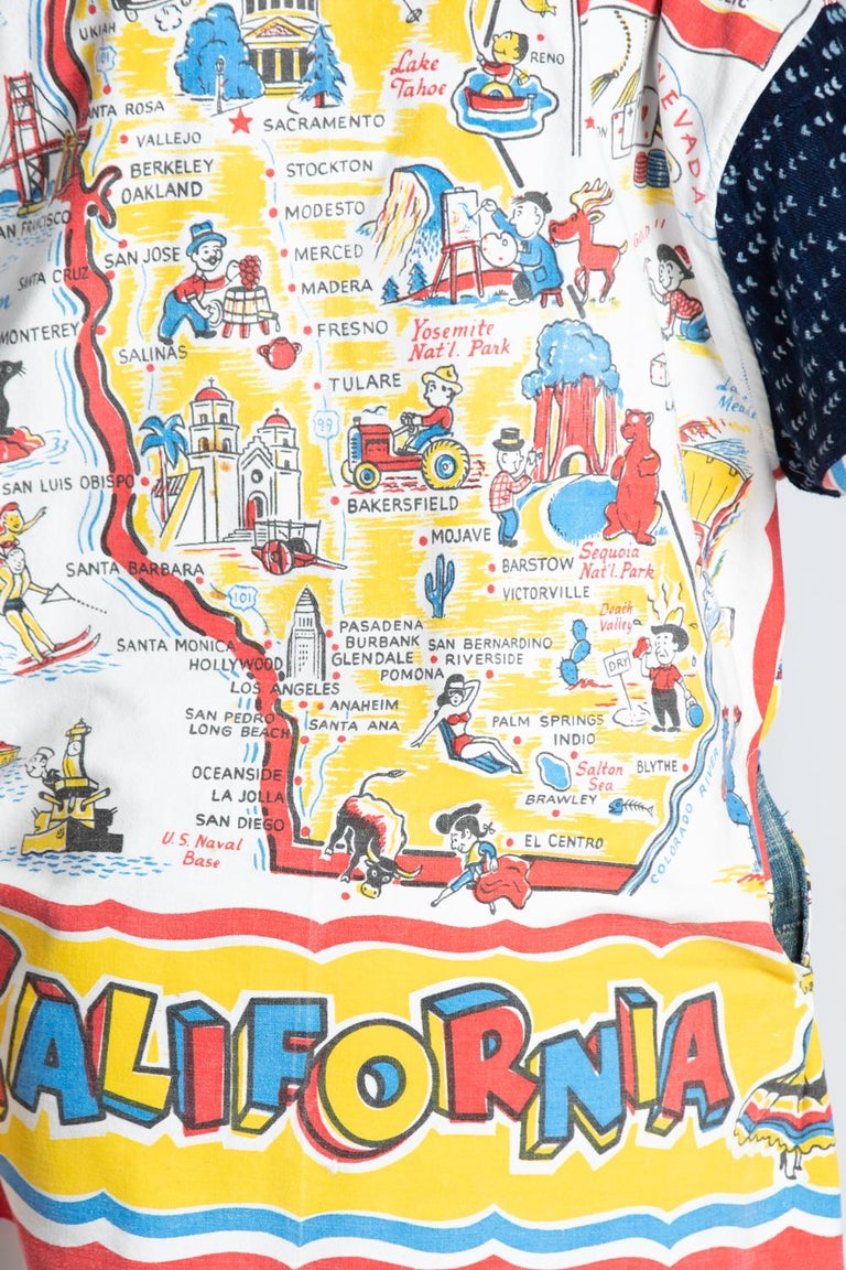Morphew Collection Multicolor Cotton Vintage California Souvenir ...