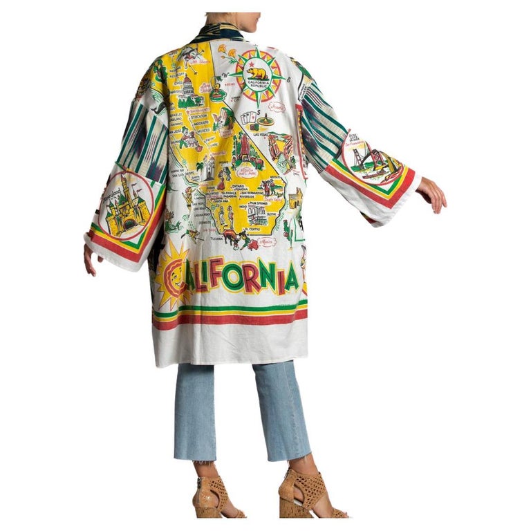 Morphew Collection Multicolor Cotton Vintage California Souvenir ...