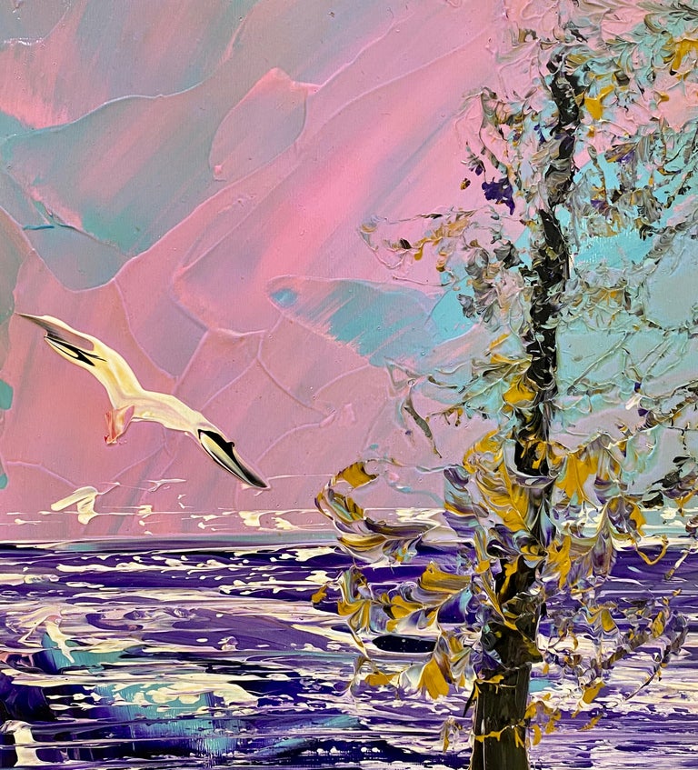 Morris Katz - Morris Katz Pair of Original Outdoor Landscape Oil ...