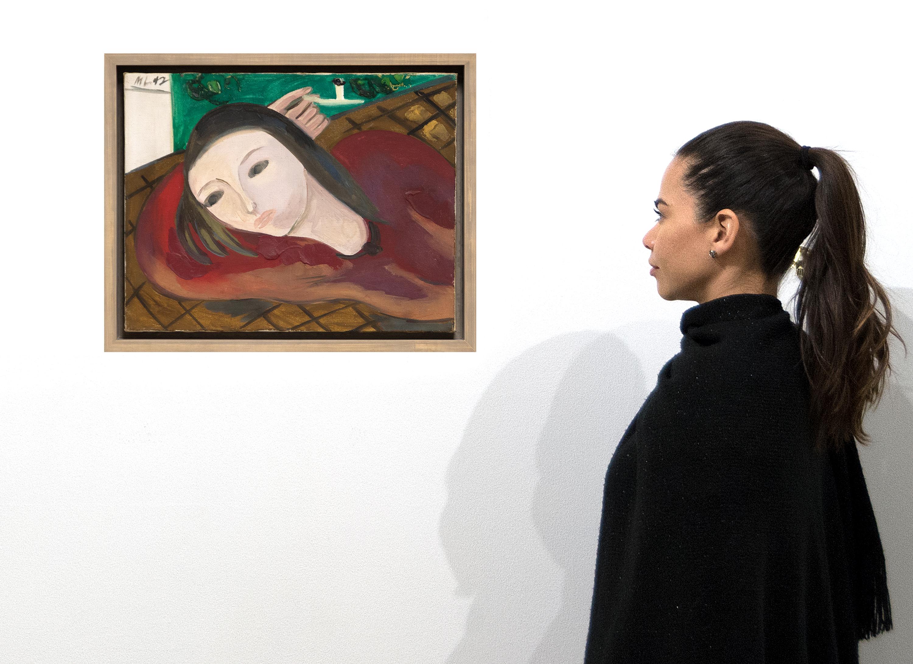 Morris Louis - Reclining Woman For Sale at 1stDibs | reclining lady ...