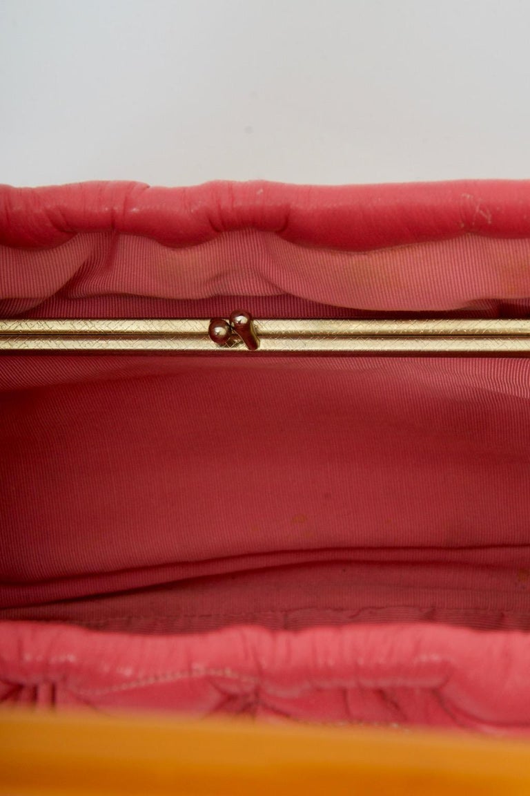 Morris Moskowitz Rose Pink 1960s Bag For Sale at 1stDibs