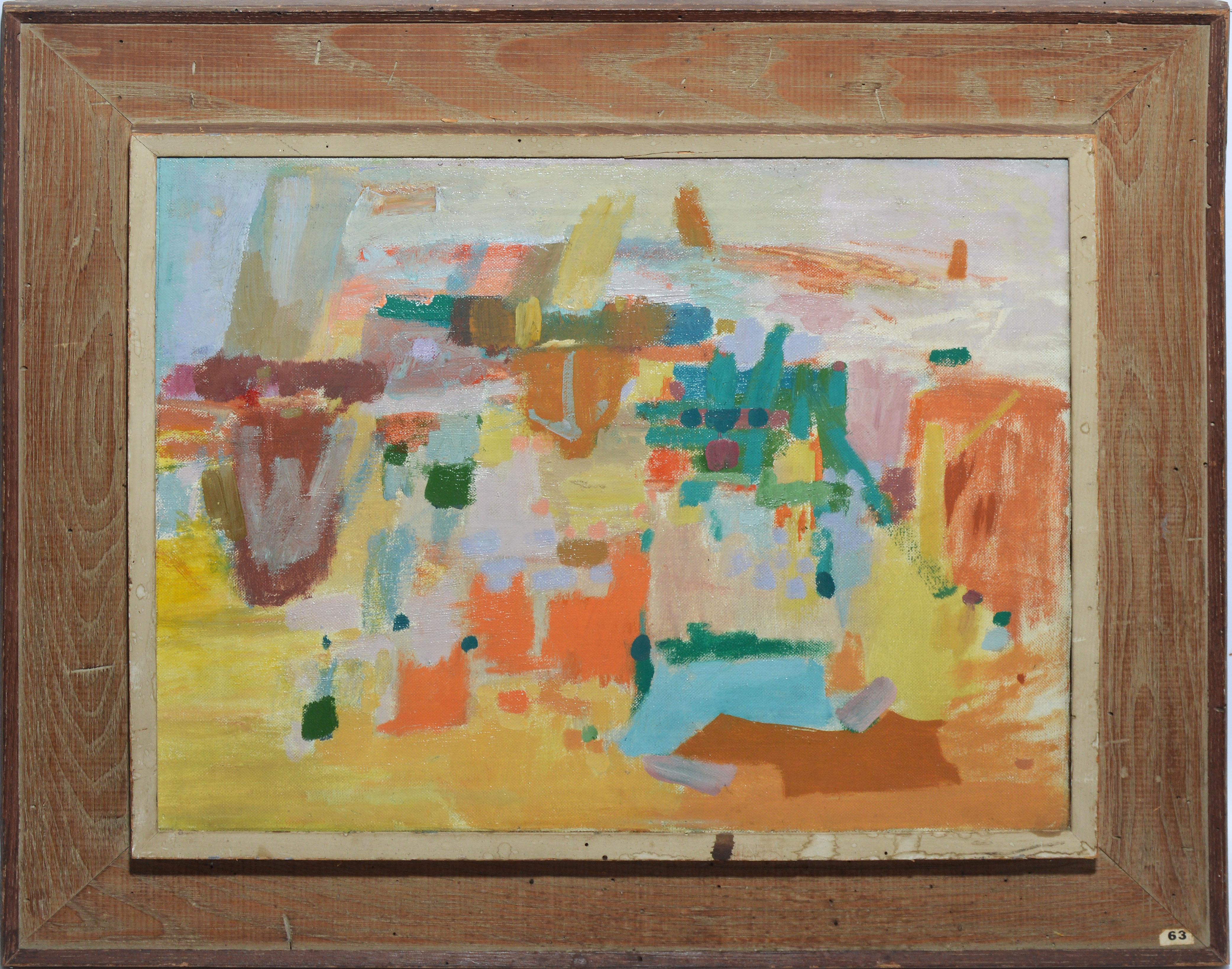 Morris Shulman - Vintage American Abstract Modernist Mohegan Maine ...