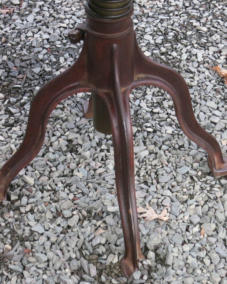 Morse Antique Drafting Table Industrial Table For Sale at 1stDibs