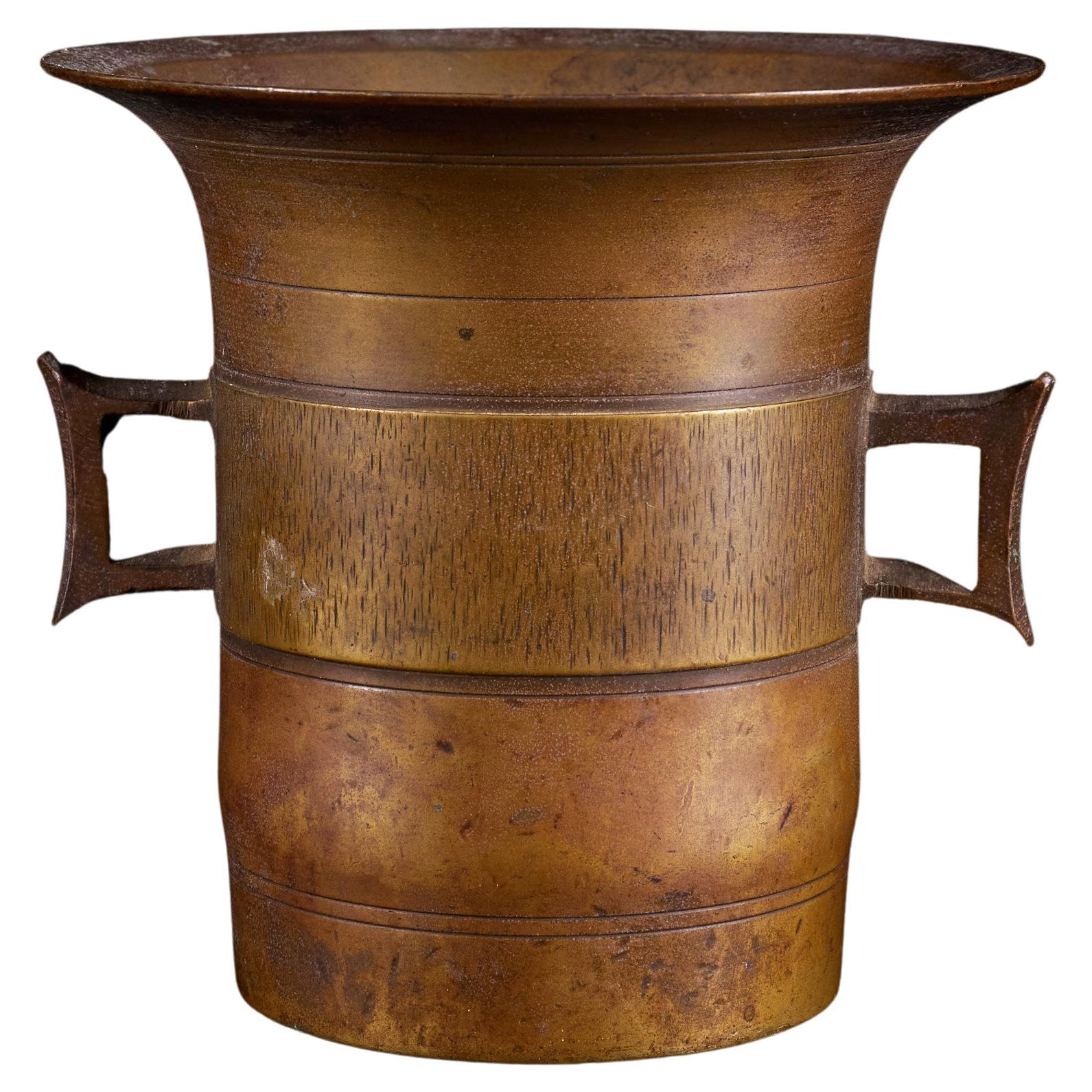 Dutch Silver Miniature Mortar and Pestle For Sale at 1stDibs