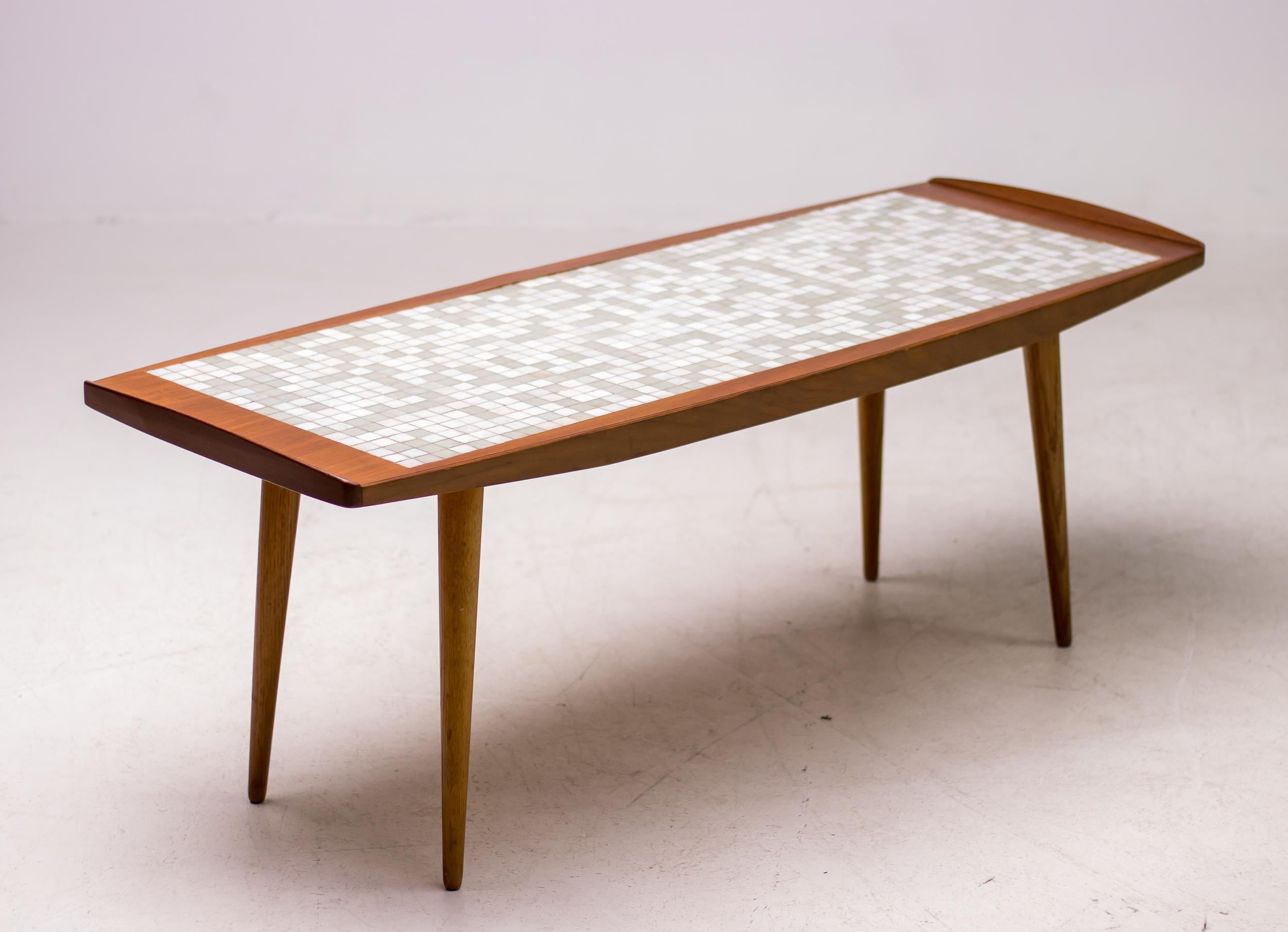 Mosaic Tile Coffee Table at 1stDibs