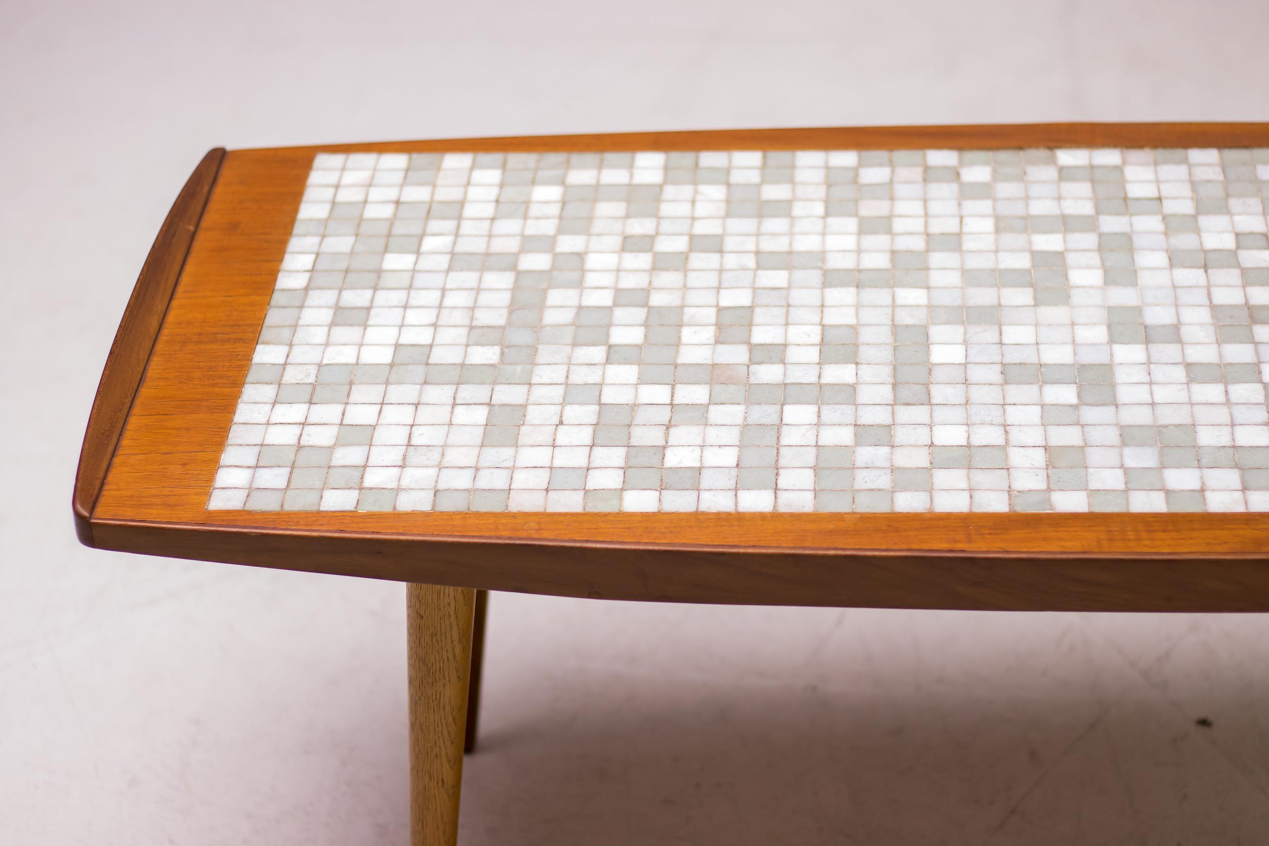 Mosaic Tile Coffee Table at 1stDibs