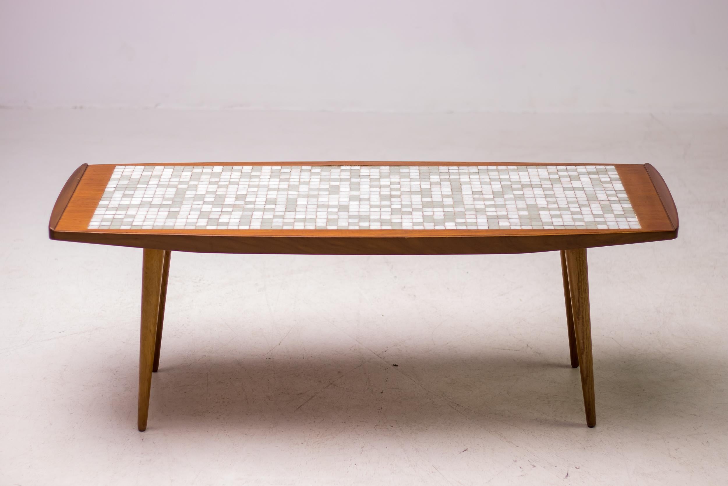 Mosaic Tile Coffee Table at 1stDibs
