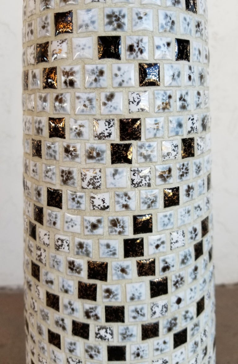 Mosaic Tile Table Lamp For Sale at 1stDibs