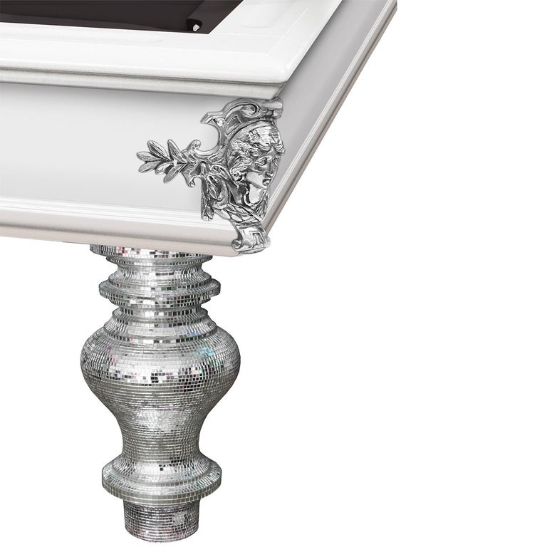 Mosaik Mirror Billiard Pool Table For Sale at 1stDibs | mirror pool game