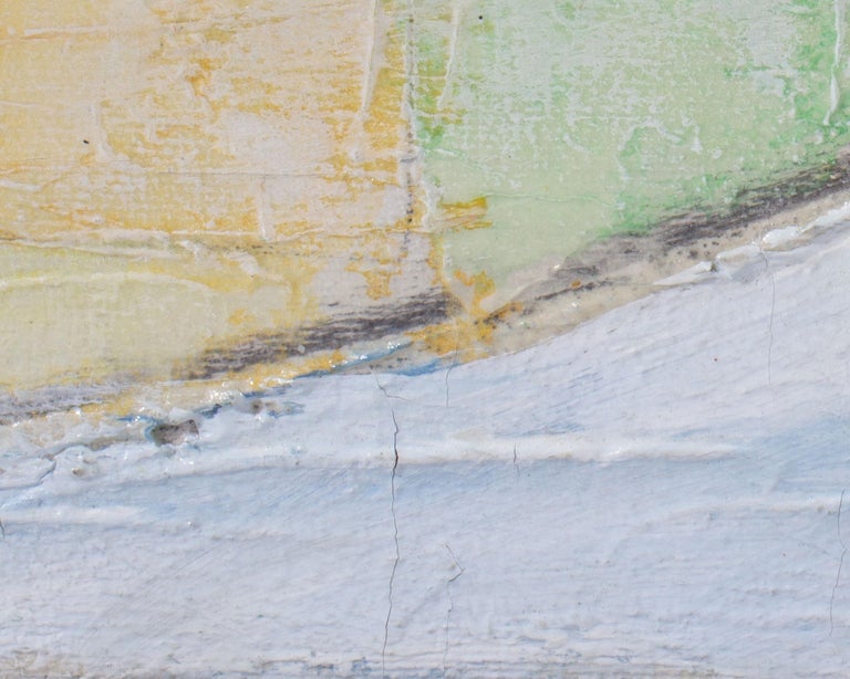 Mosche Katz Signed Oil on Canvas Abstract Painting of Nudes For Sale at ...