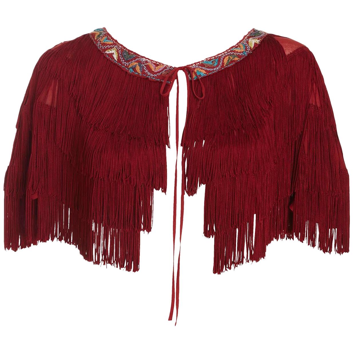 Embroidered Capes - For Sale on 1stDibs | embroidered capelet, cape ...