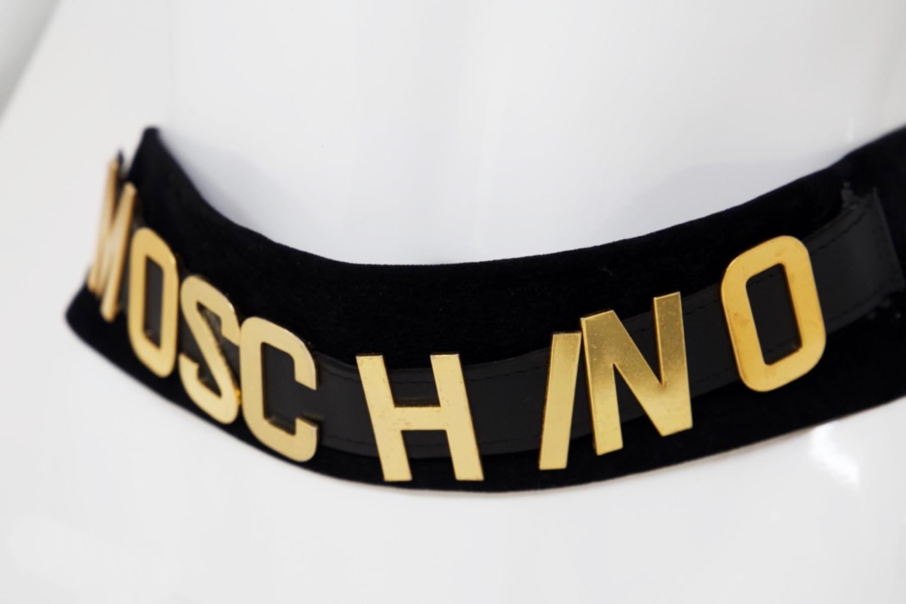 Moschino Black and Gold Vintage Belt For Sale at 1stDibs | moschino ...
