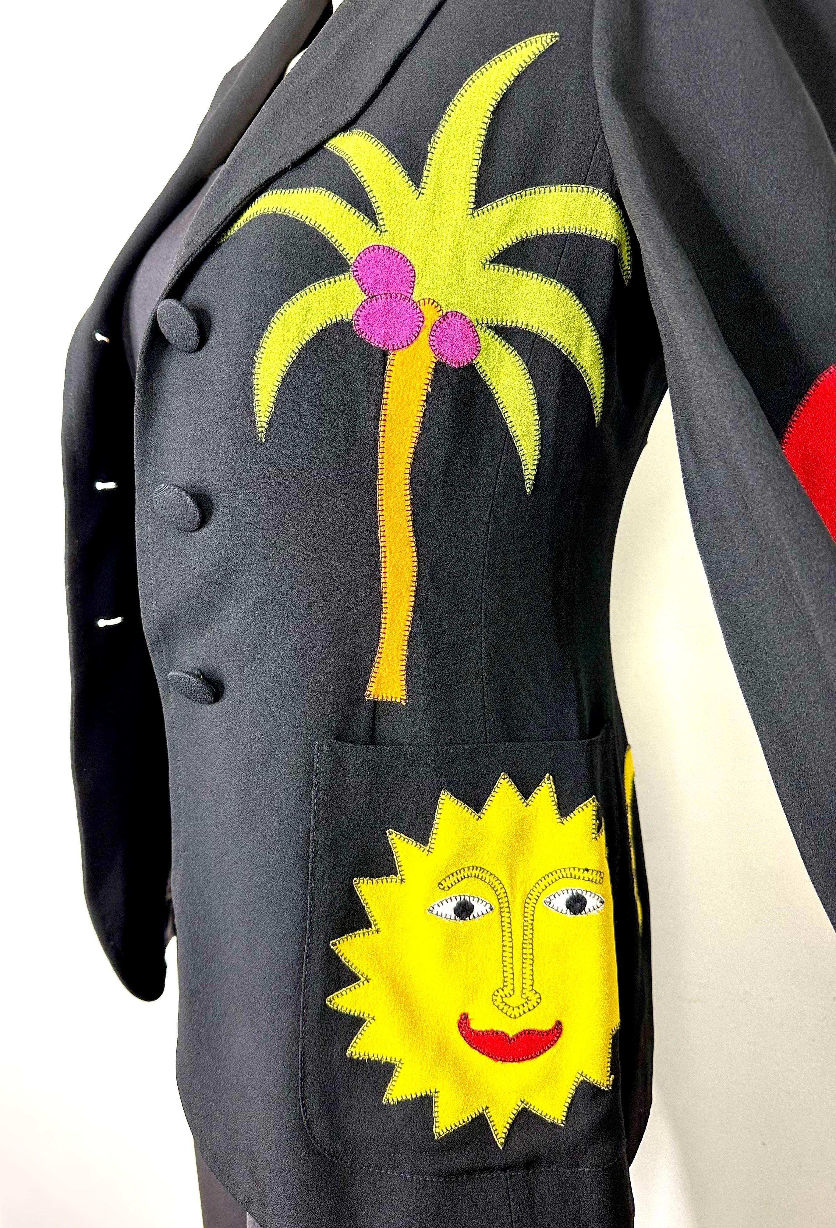 Moschino Cheap and Chic rick rack Blazer The Nanny /Iris Apfel For Sale ...