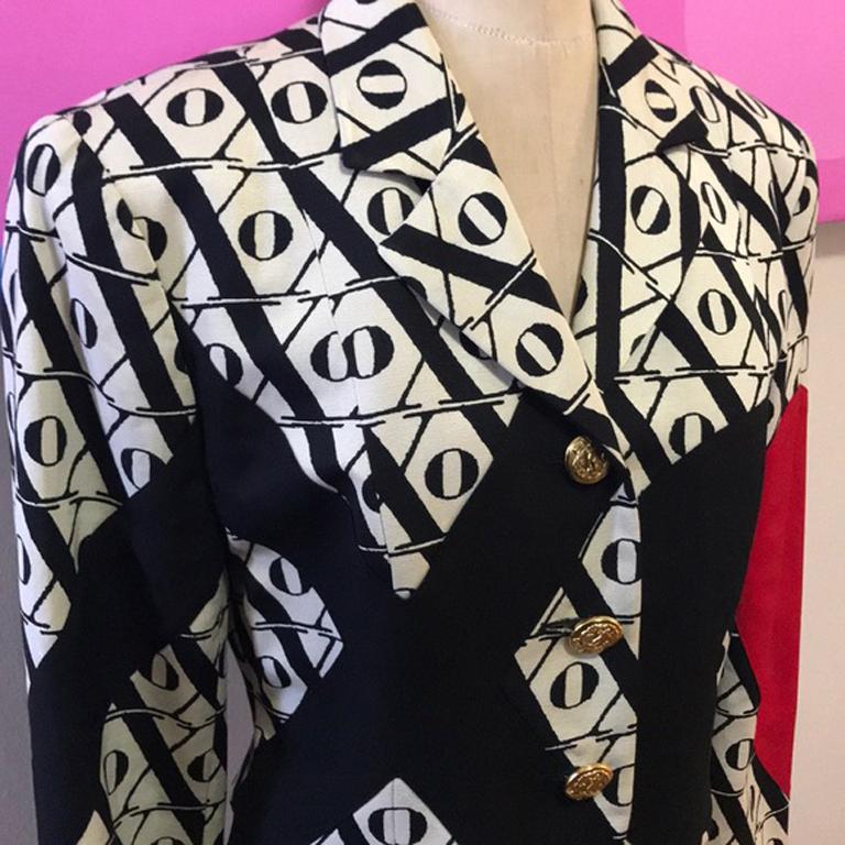 Moschino Cheap and Chic XO Love Jacket For Sale at 1stDibs