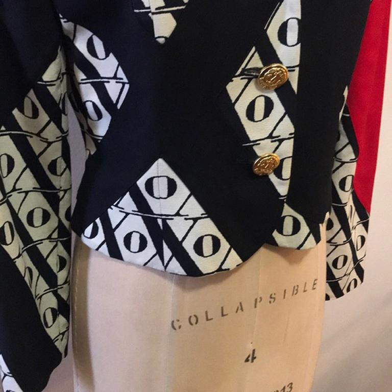 Moschino Cheap and Chic XO Love Jacket For Sale at 1stDibs