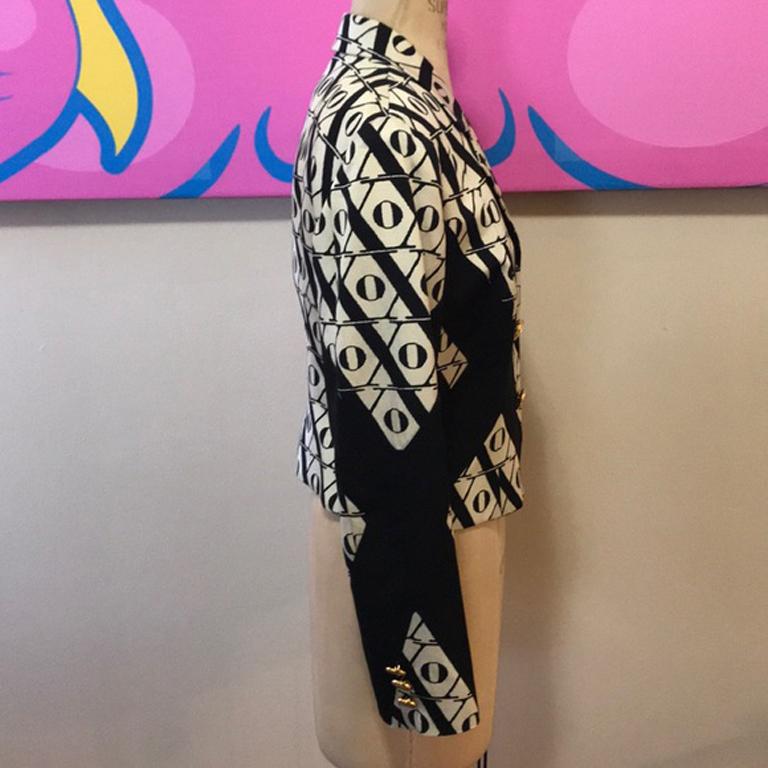 Moschino Cheap and Chic XO Love Jacket For Sale at 1stDibs